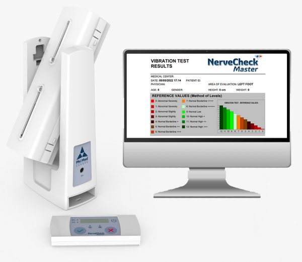 NerveCheck - Dispositivo portátil para diagnóstico de neuropatía sensitiva